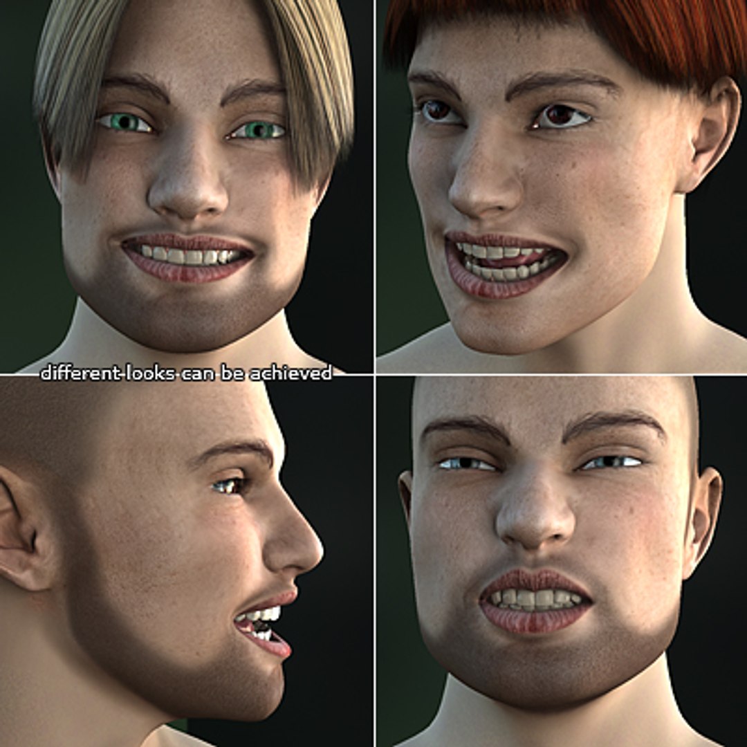 3d Model Michael V2 1 Realistic Male