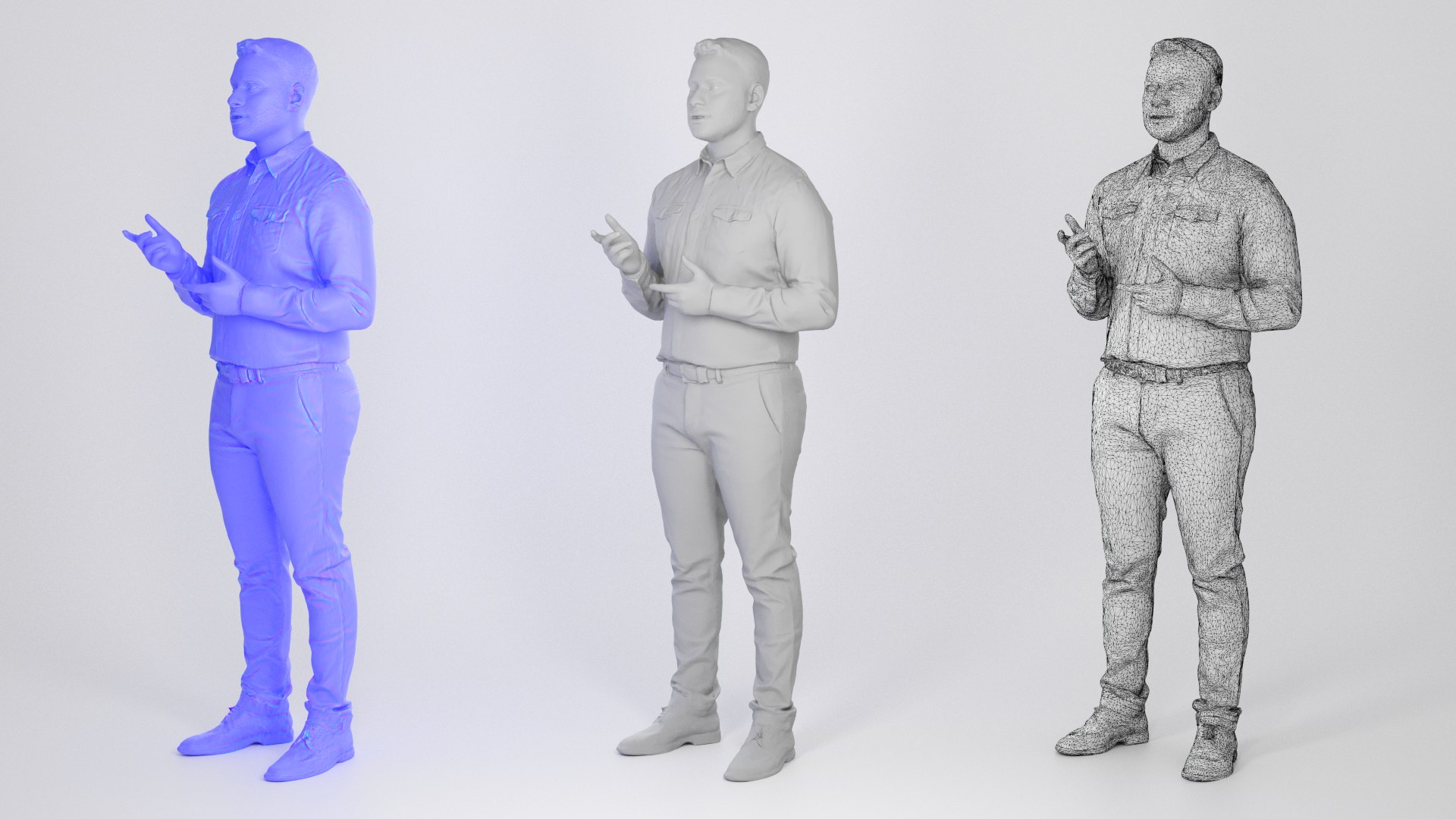 Young Handsome Man 3D Model - TurboSquid 1655596