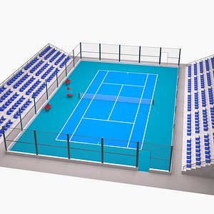Tennis Stadium 3D Models for Download | TurboSquid