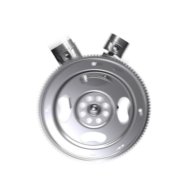 piston engine 3d model