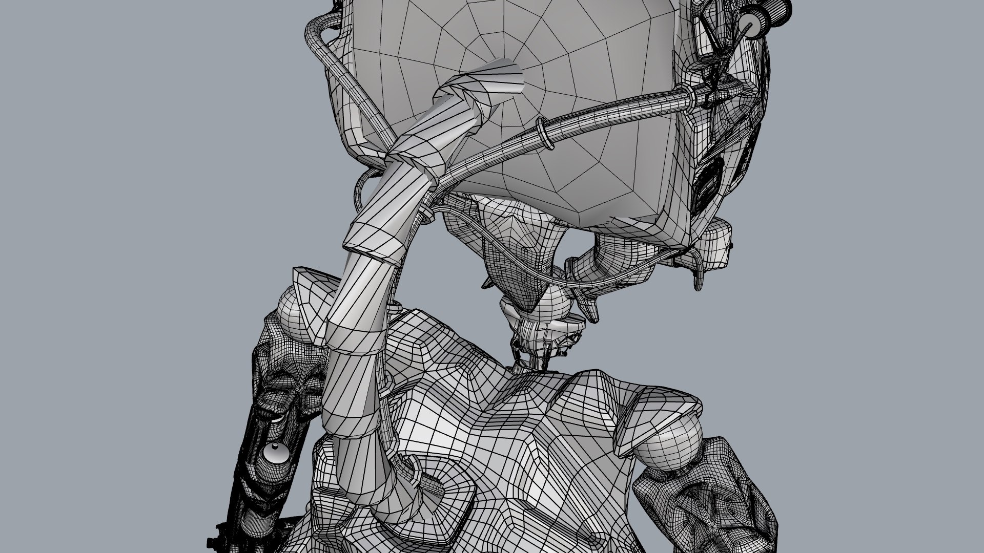 Robot eye bot 3D - TurboSquid 1691779