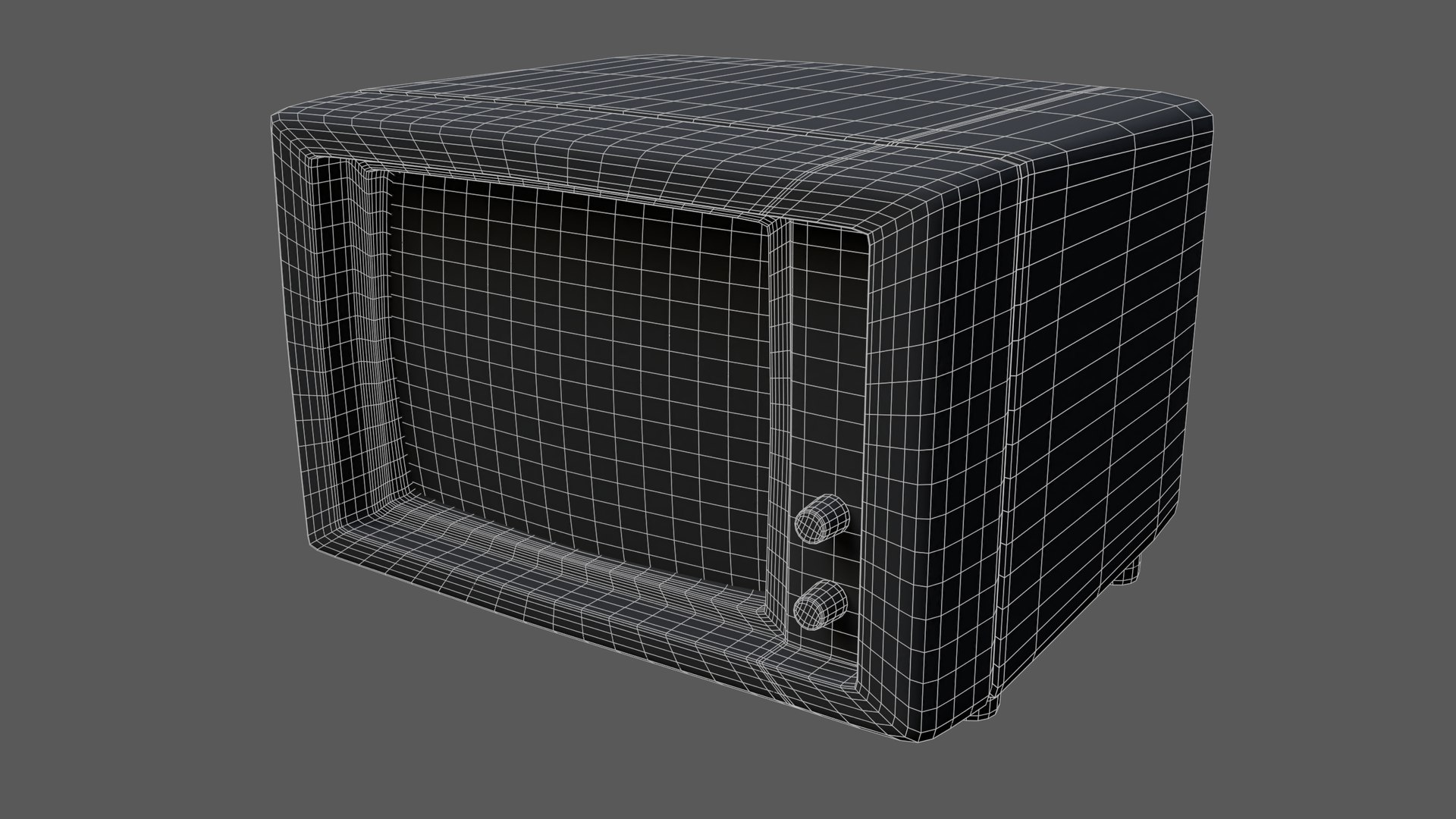 3D Computer Monitor Vintage CRT - TurboSquid 1782163