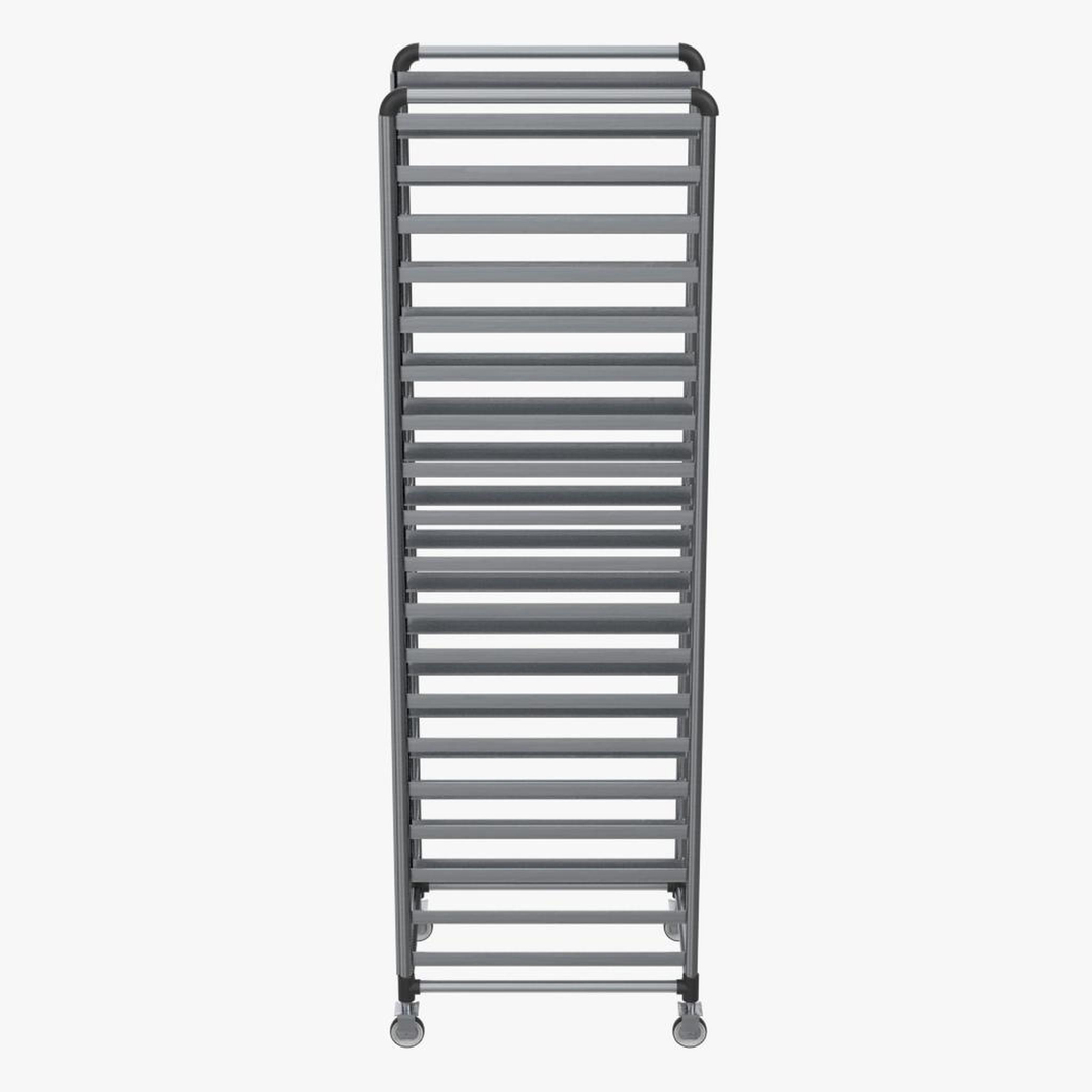 3D Canteen Tray Trolley - TurboSquid 1626685