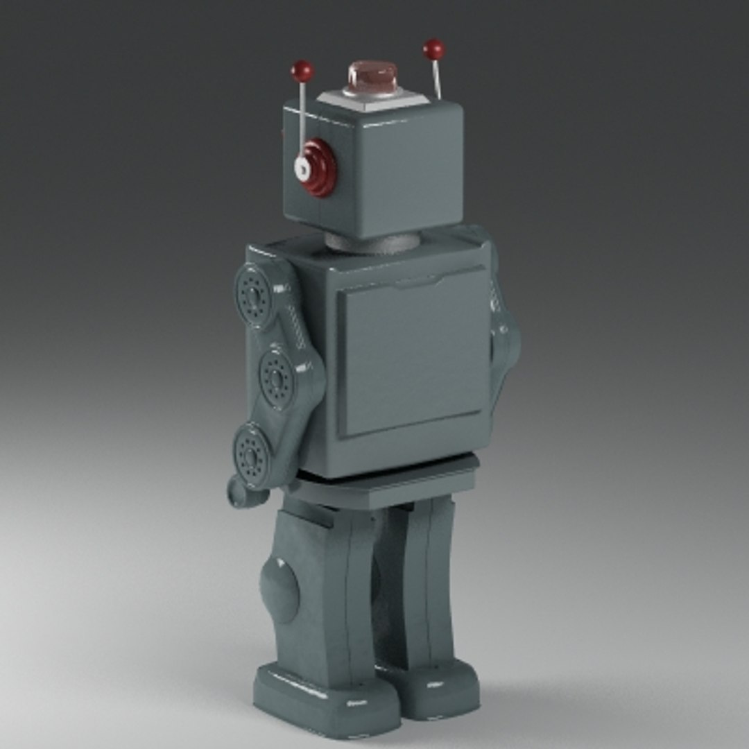 3d Toy Robot Model