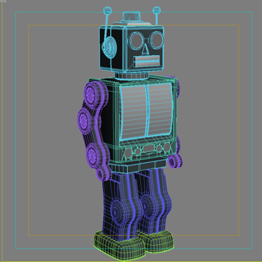 3d Toy Robot Model