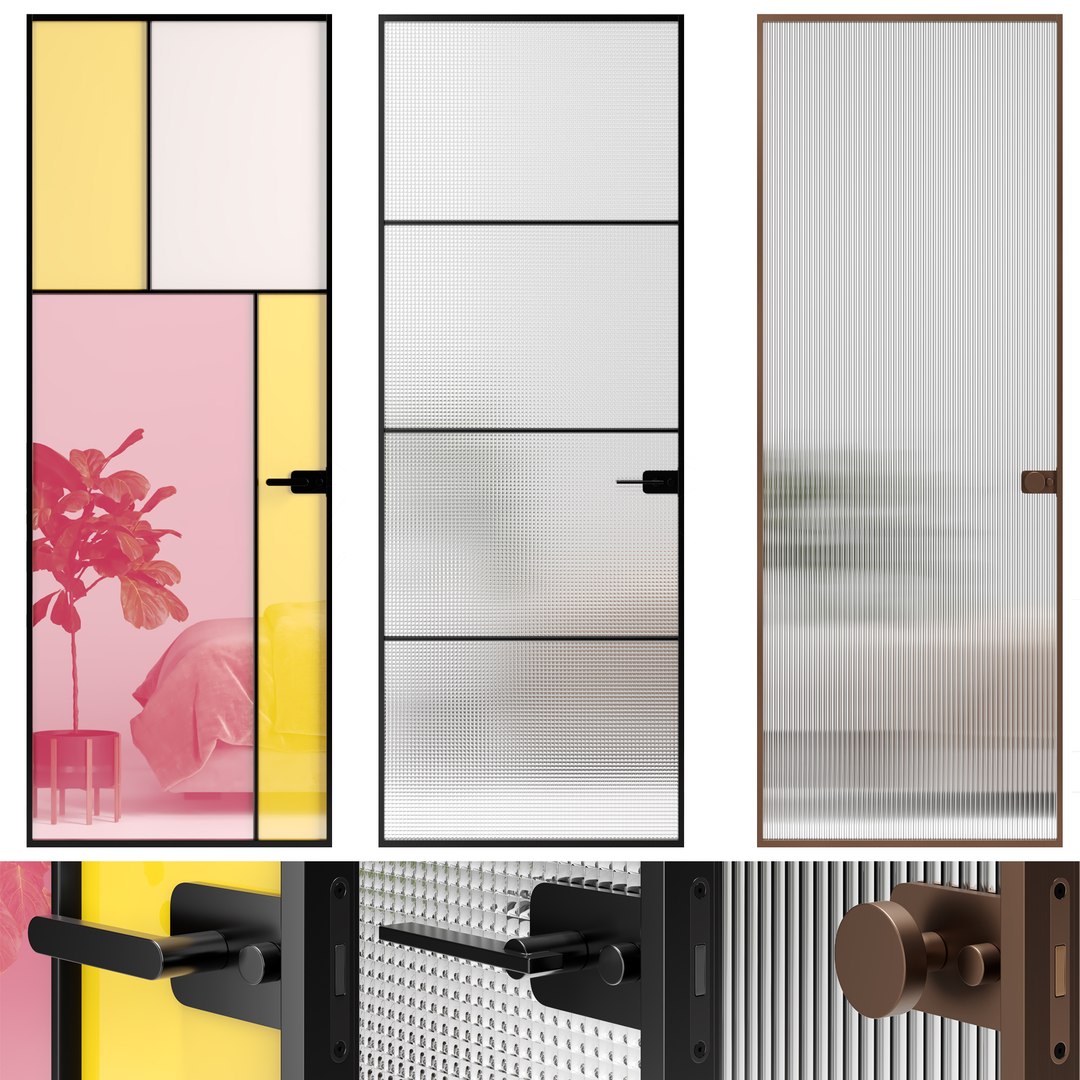 Glas Italia Sherazade Doors Model - TurboSquid 2207565