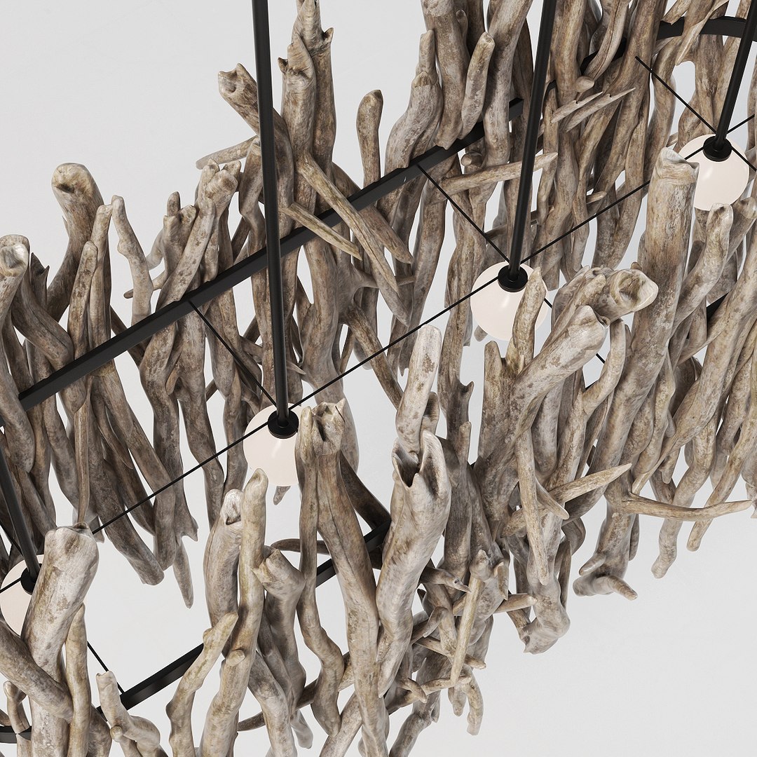 Branch lamp 3D model - TurboSquid 1533460