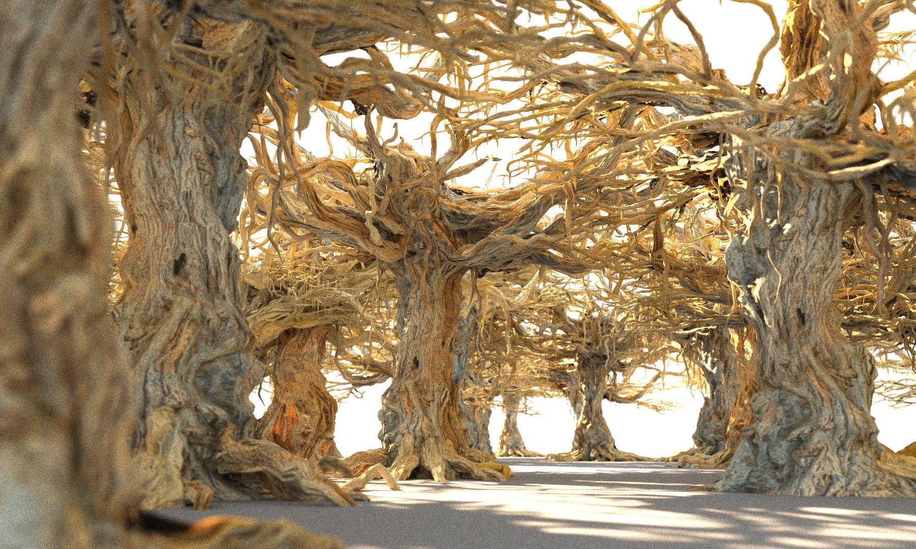 Dragon tree pack hd 3D model - TurboSquid 1392230