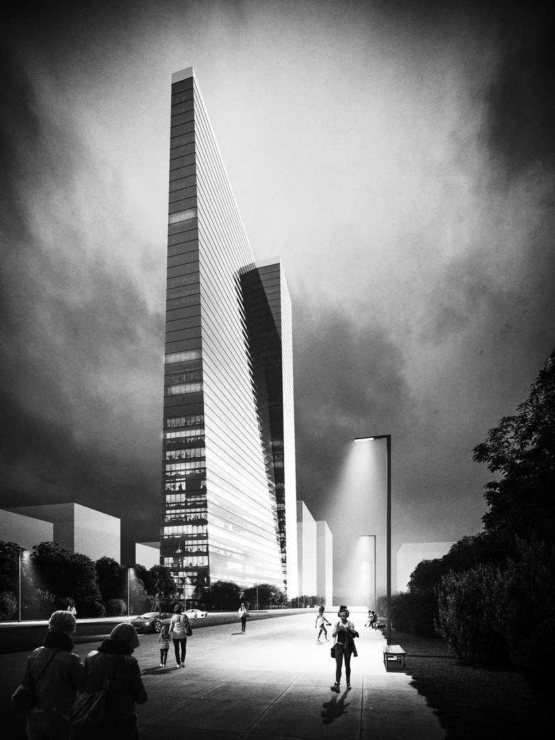 Exterior night scene 3D model - TurboSquid 1853067