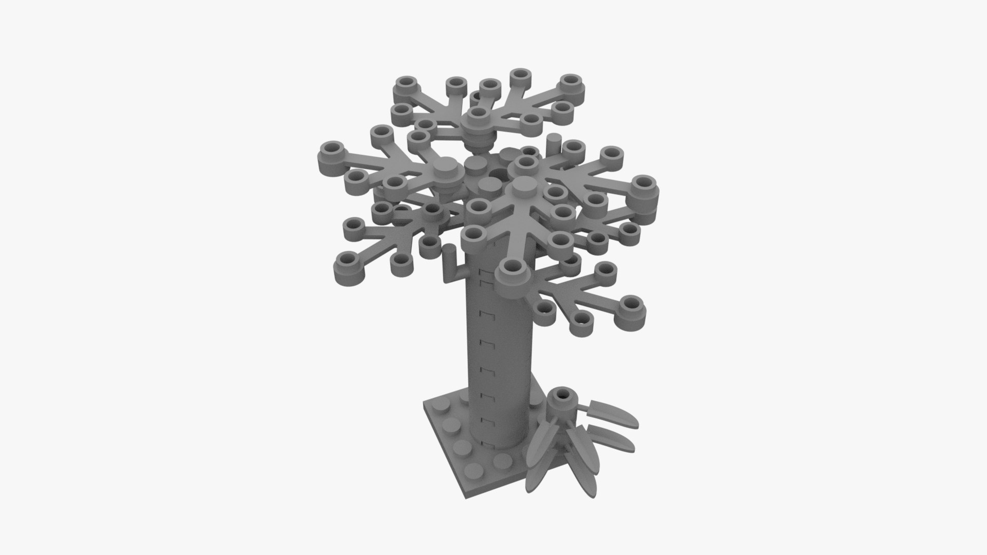 Lego Brick Tree Model - TurboSquid 1849916