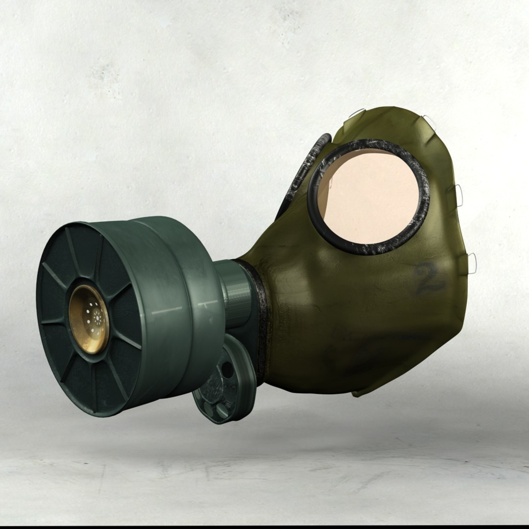 Gas Mask 3d Max