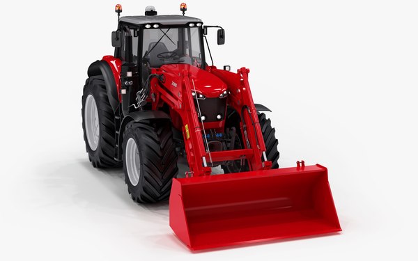 3D generic tractor utility loader model - TurboSquid 1694489
