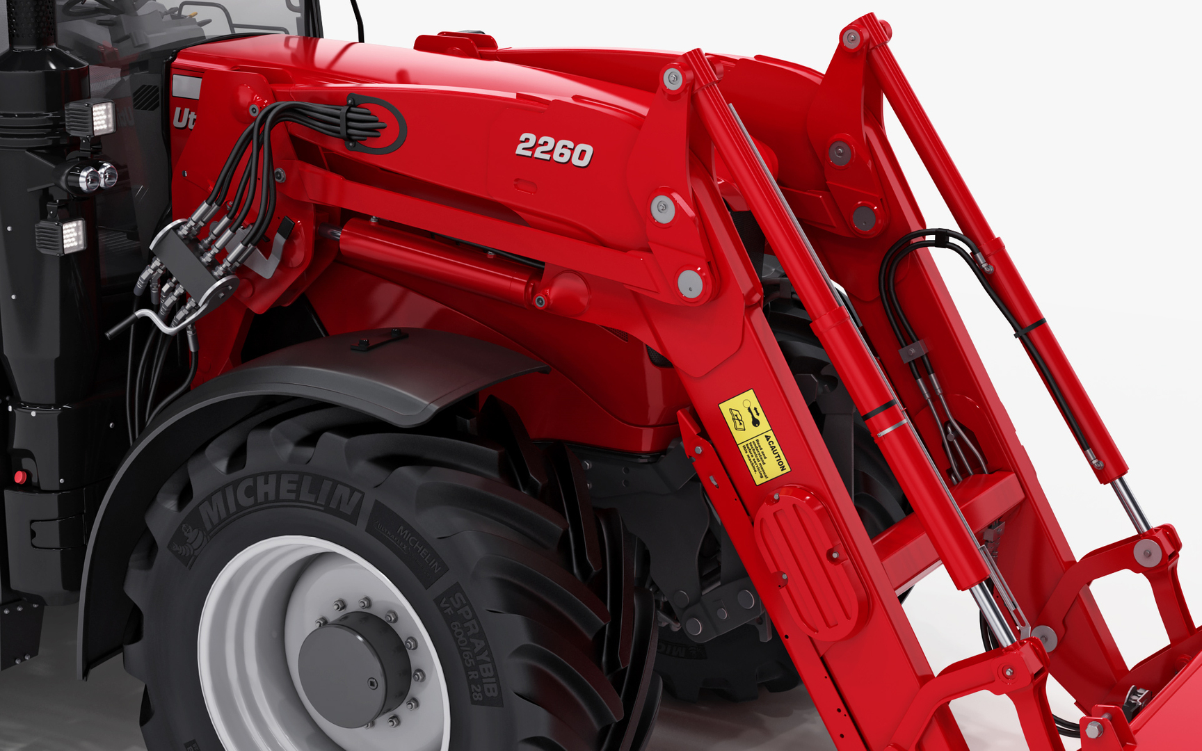 3D generic tractor utility loader model - TurboSquid 1694489