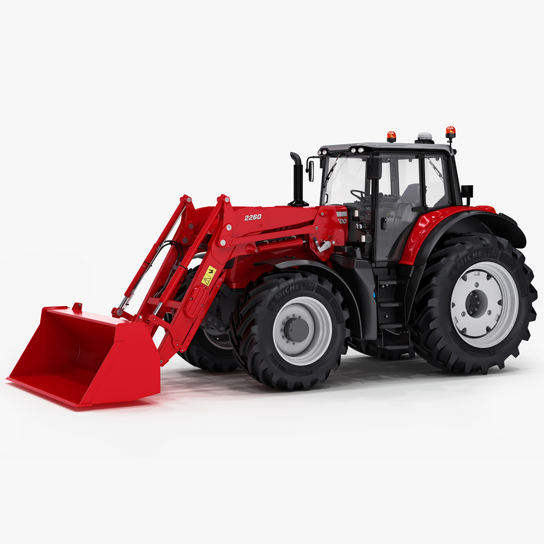 3D generic tractor utility loader model - TurboSquid 1694489