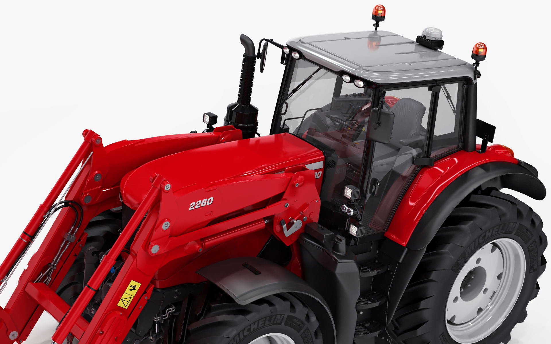 3D generic tractor utility loader model - TurboSquid 1694489