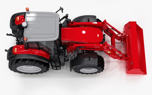 3D generic tractor utility loader model - TurboSquid 1694489