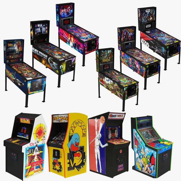 Arcade Games 3ds Max Models for Download | TurboSquid