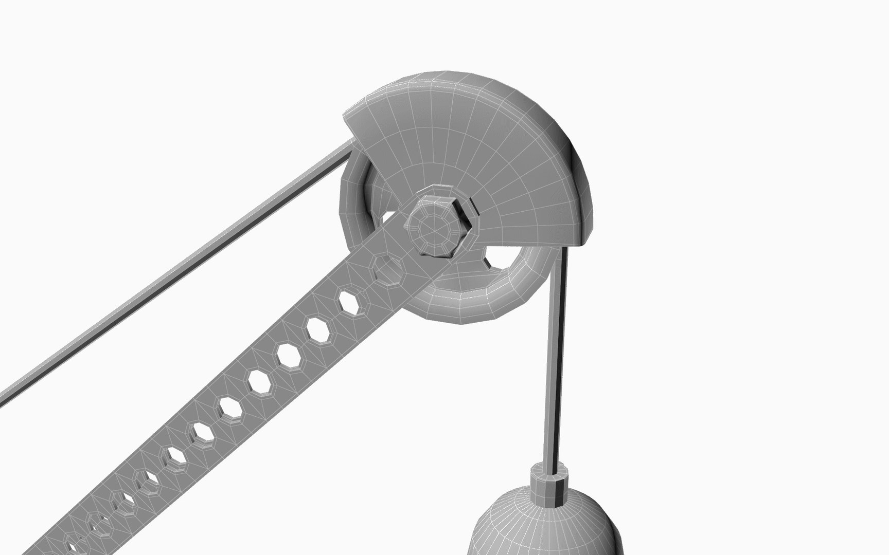 Crane Desk Lamp On 3D - TurboSquid 2004817