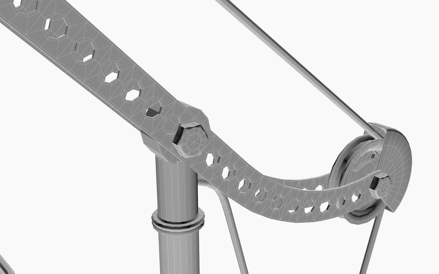 Crane Desk Lamp On 3D - TurboSquid 2004817