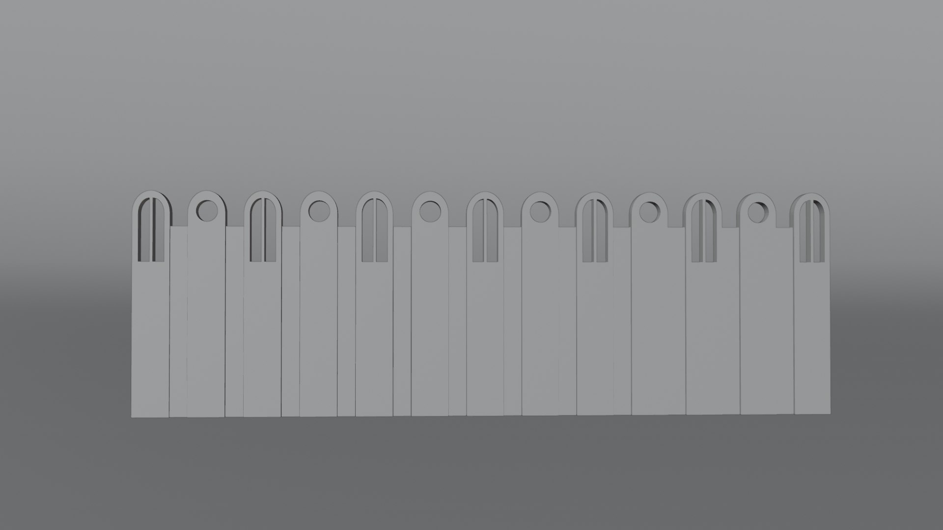 Wall Side Pattern 3D Model - TurboSquid 2282302