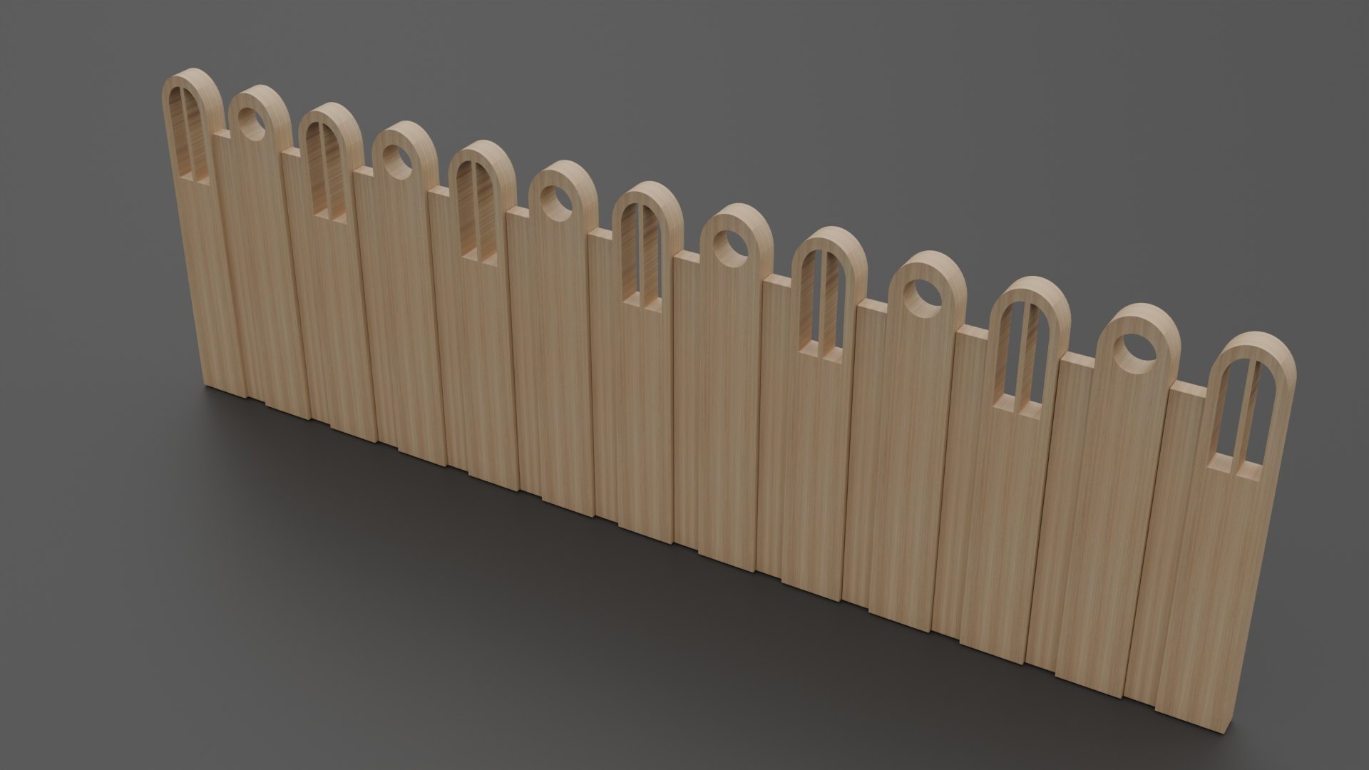 Wall Side Pattern 3D Model - TurboSquid 2282302