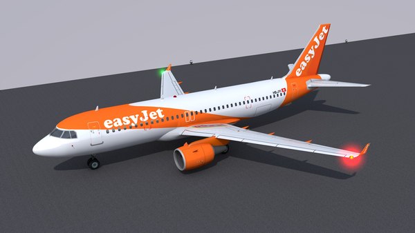 EasyJet 3D Models for Download | TurboSquid