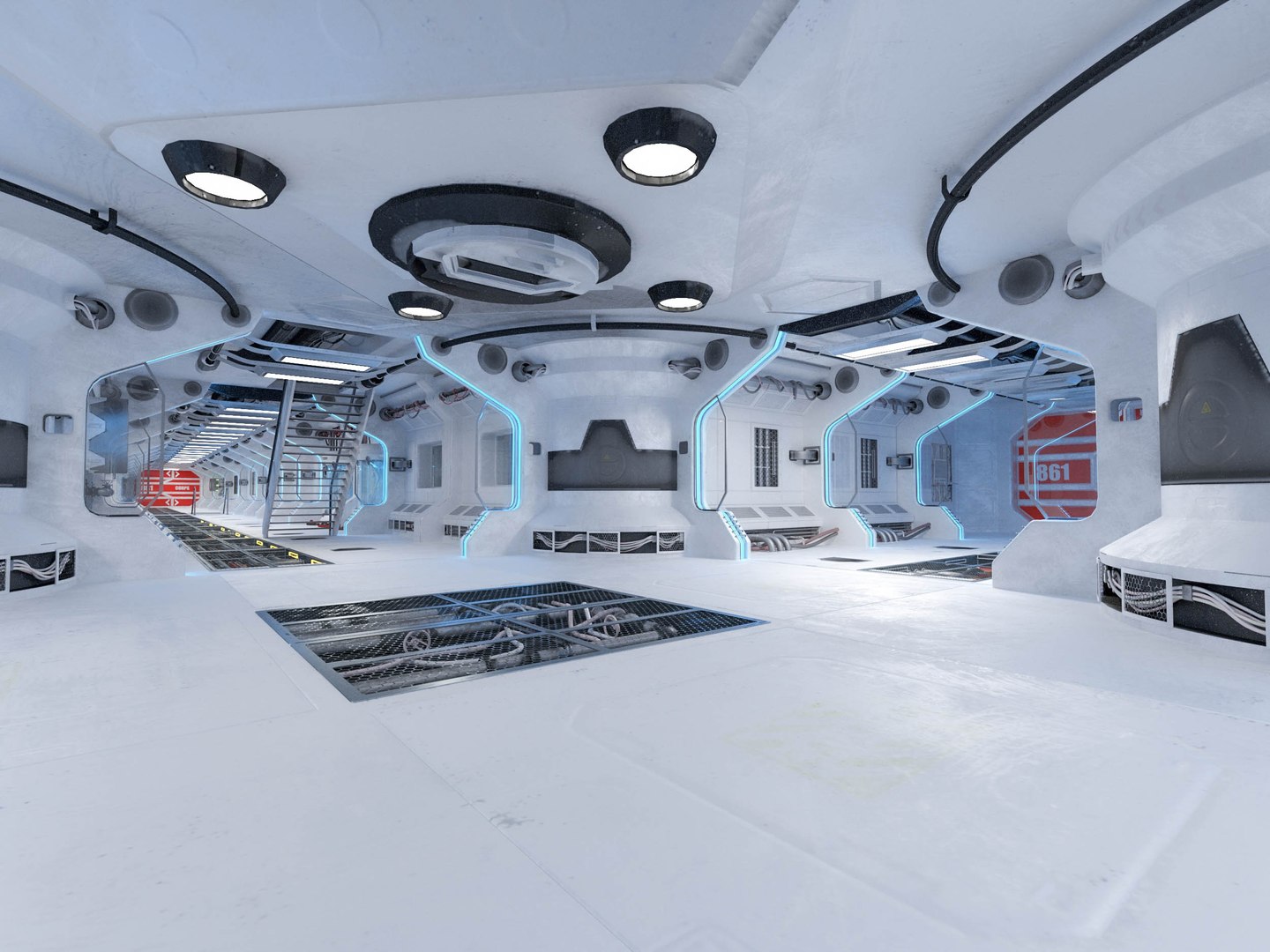 3D Sci-fi Kitbash - TurboSquid 1669880