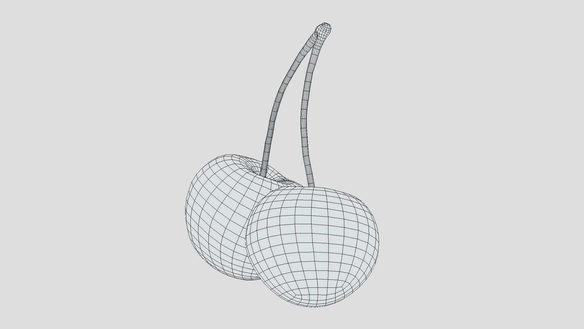 3D Cherry 02 Low Poly Model - TurboSquid 2272638