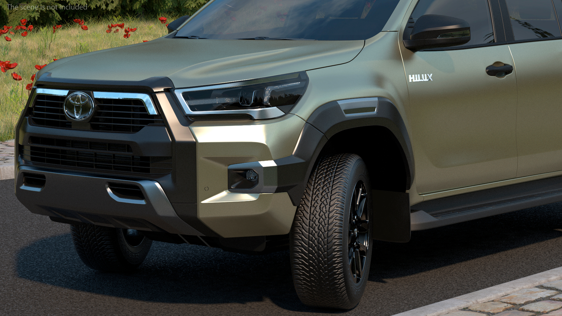 3D модель Toyota Hilux 2022 Оснащенный - TurboSquid 1944319