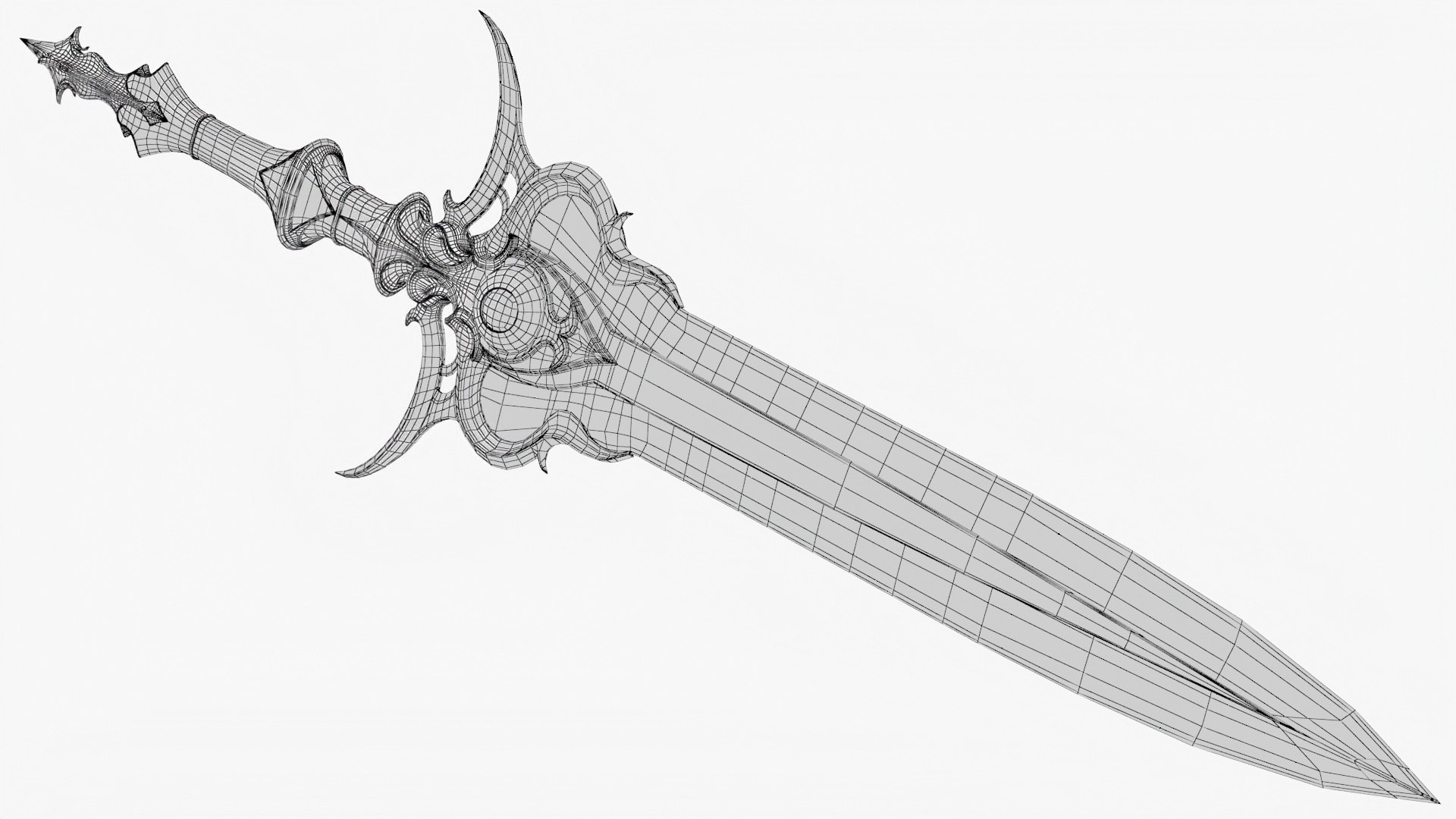 3D DarkDagger 01 A - TurboSquid 2218002