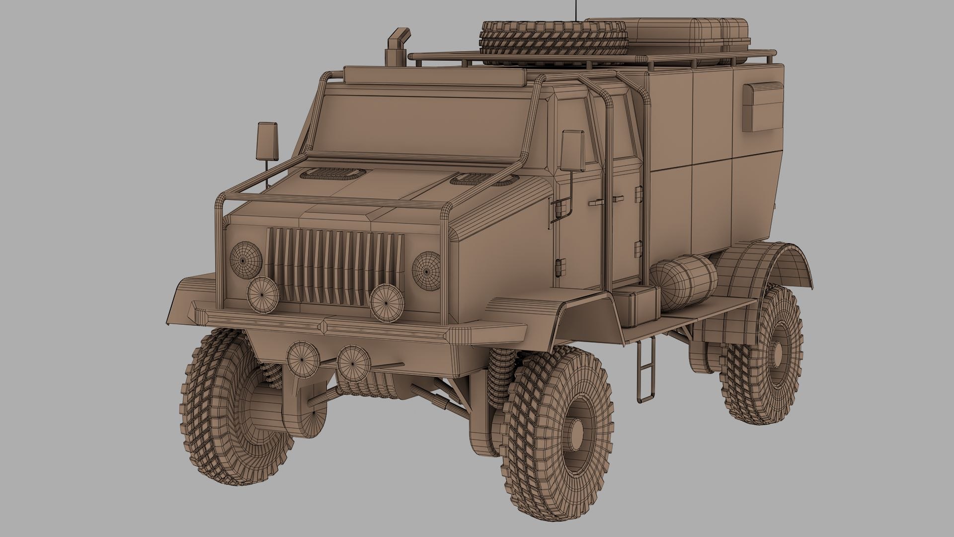 3D Explorer Monster Truck Concept Model - TurboSquid 2078433