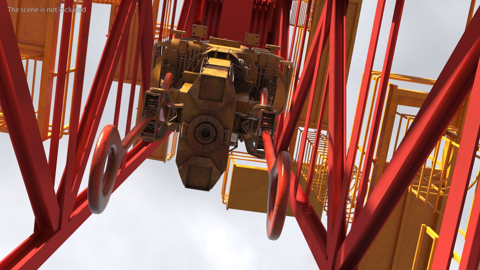 3D Model National Oilwell Varco TDX 1250 Old - TurboSquid 2320555