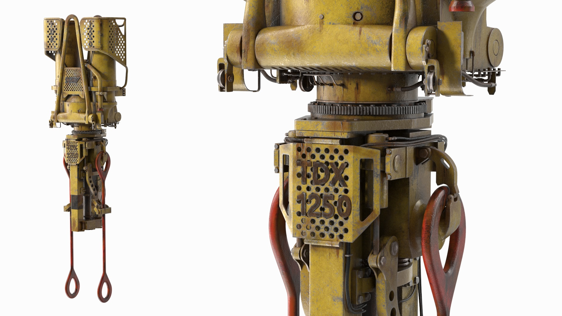 3D Model National Oilwell Varco TDX 1250 Old - TurboSquid 2320555