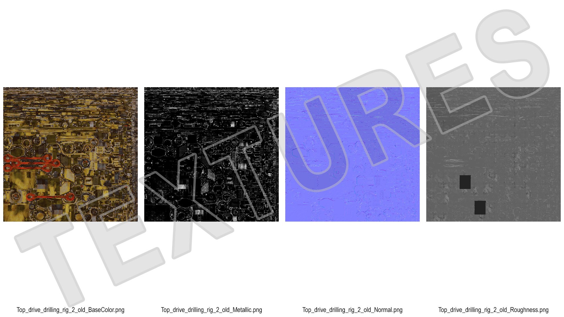 3D Model National Oilwell Varco TDX 1250 Old - TurboSquid 2320555