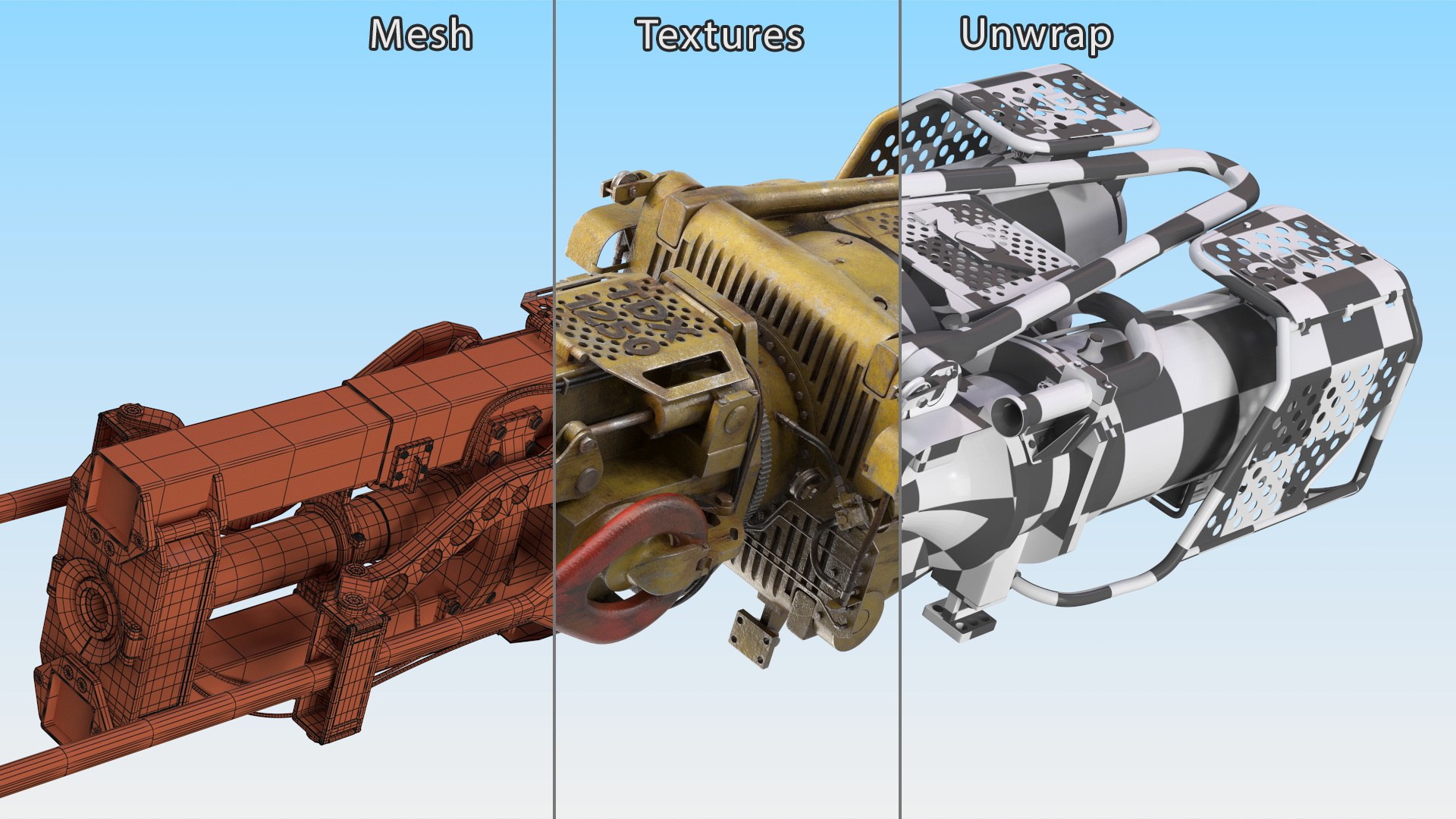 3D Model National Oilwell Varco TDX 1250 Old - TurboSquid 2320555