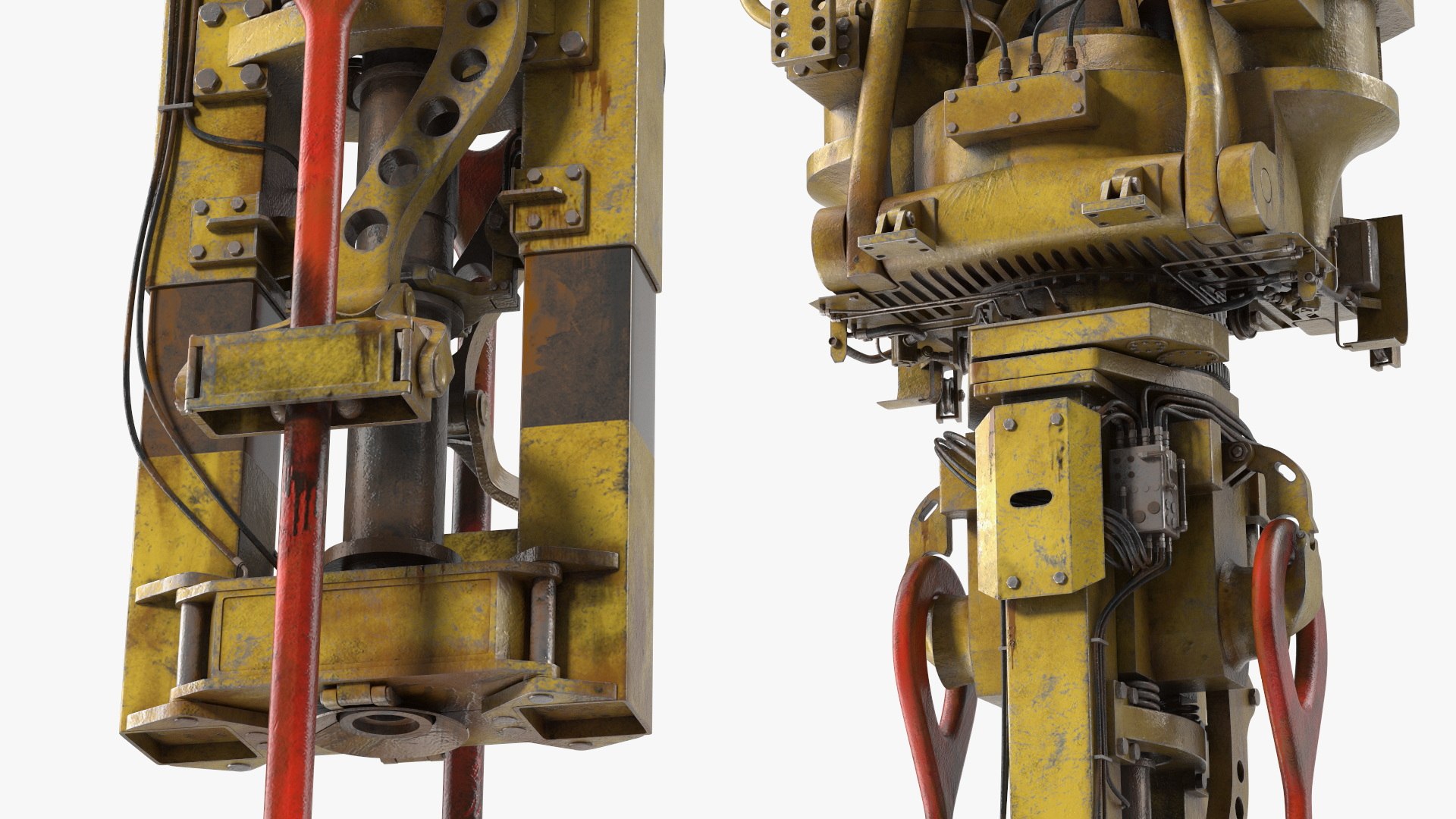 3D Model National Oilwell Varco TDX 1250 Old - TurboSquid 2320555