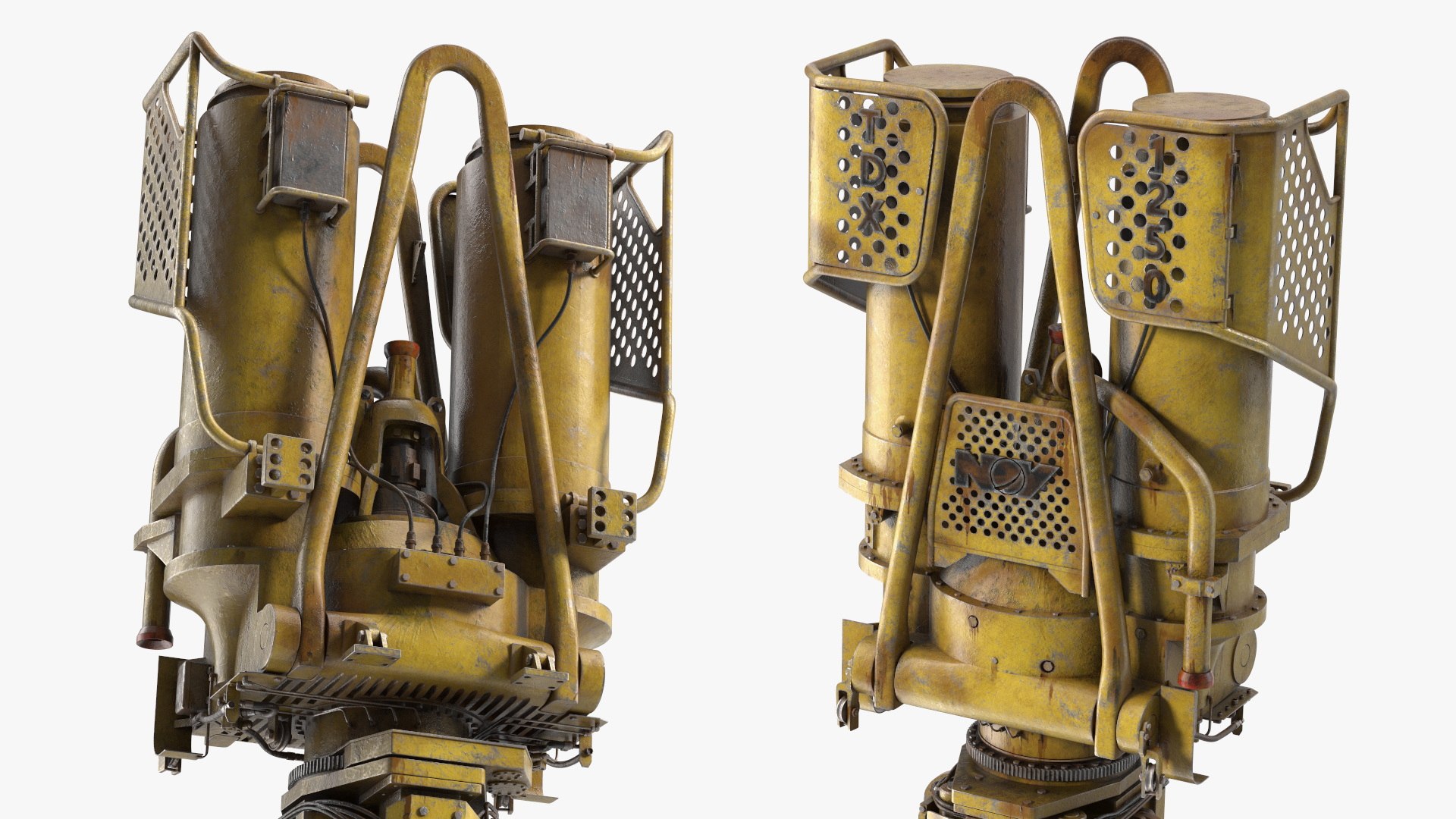 3D Model National Oilwell Varco TDX 1250 Old - TurboSquid 2320555