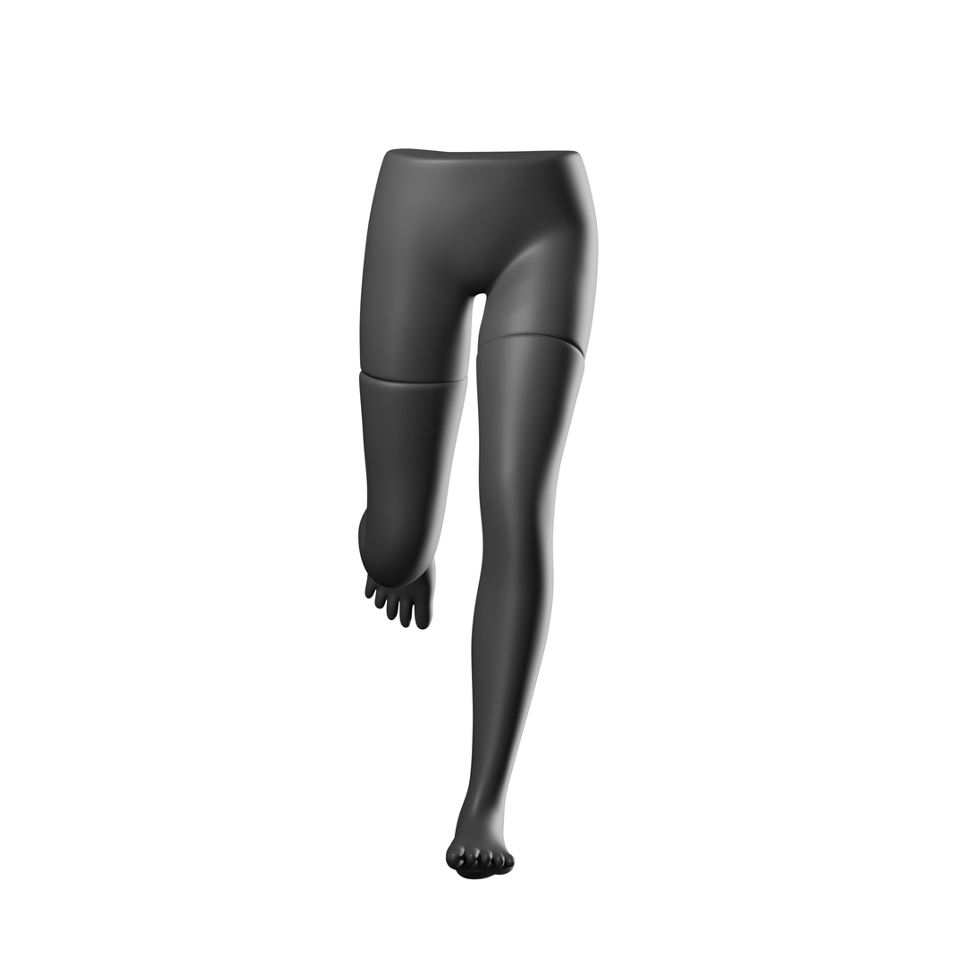 3D Rigged Male And Female Legs - TurboSquid 2219274