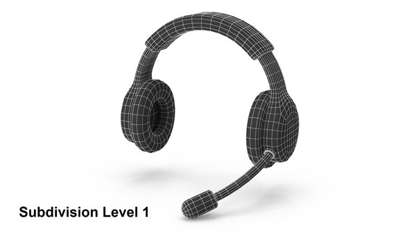 Support Operator Headphones 3DIcon model - TurboSquid 1943738