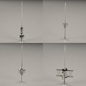 Science Lightning-Rod 3D Models for Download | TurboSquid
