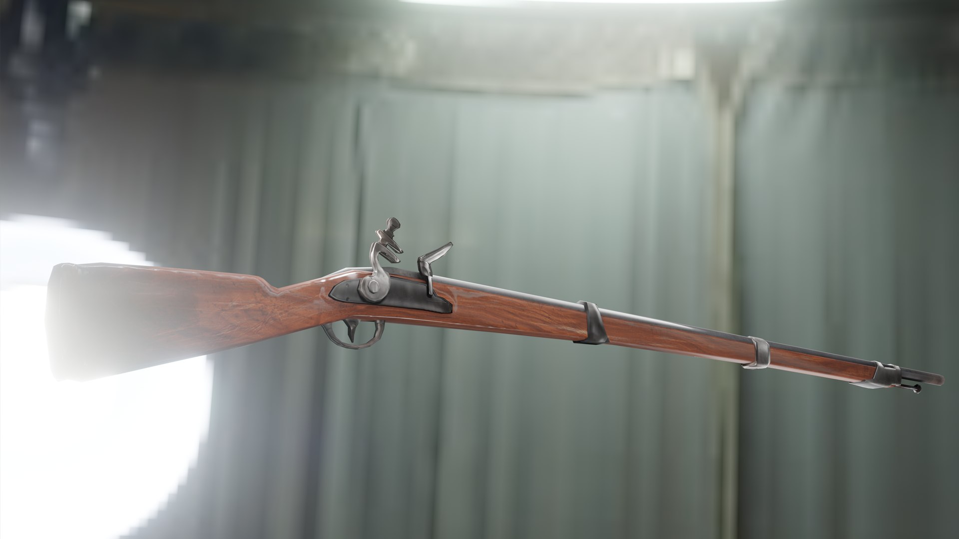 Springfield Model 1812 Rifle 3D Model - TurboSquid 1920557