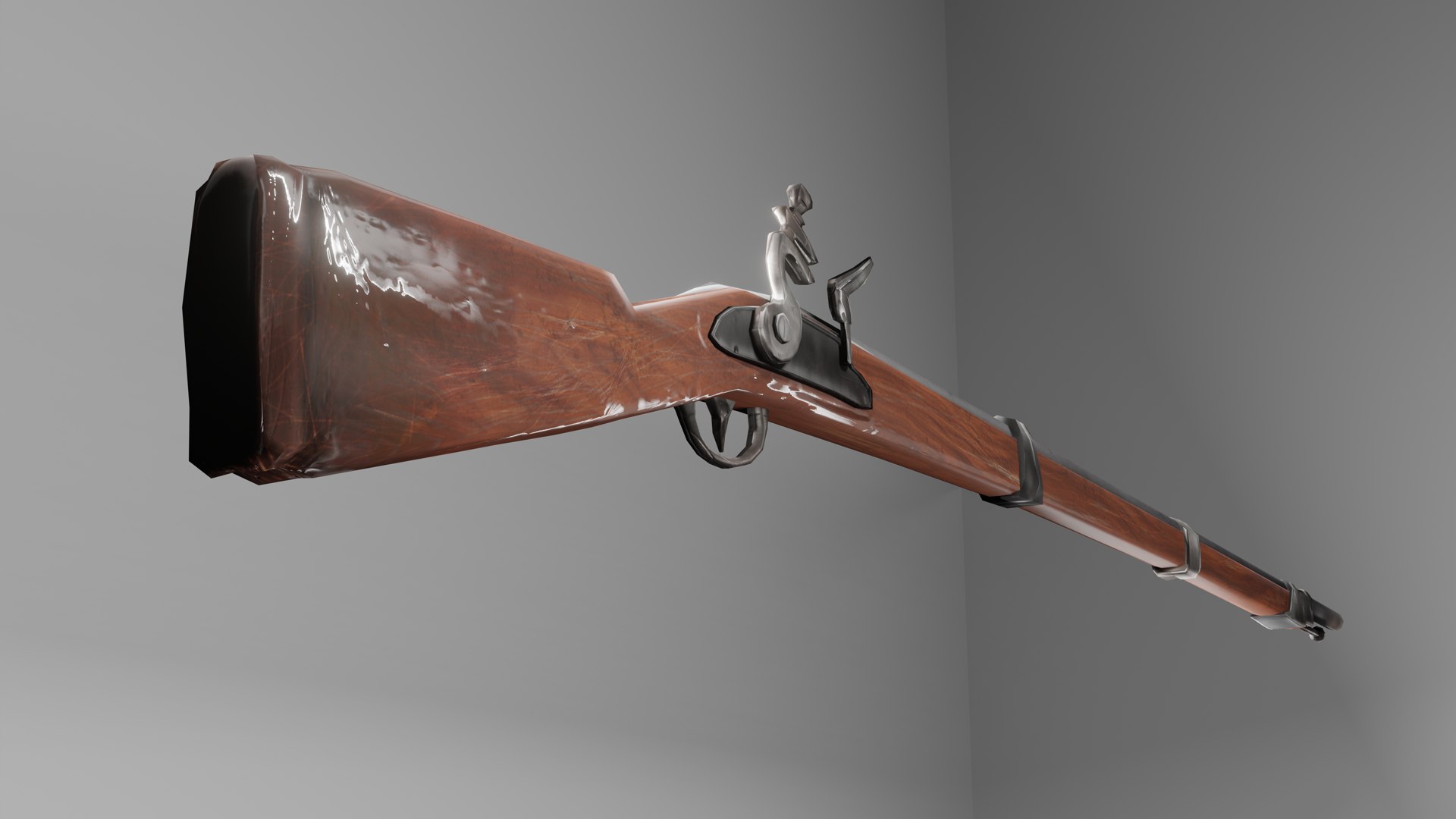 Springfield Model 1812 Rifle 3D Model - TurboSquid 1920557