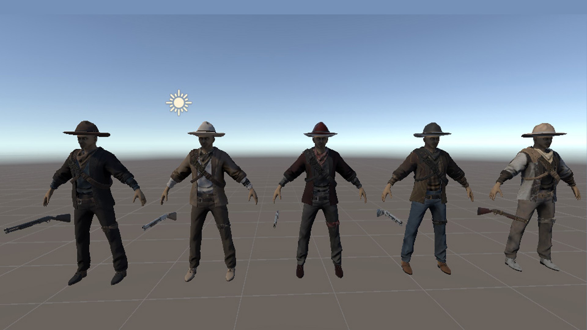 Ranger Cowboy 3D Model - TurboSquid 2415875