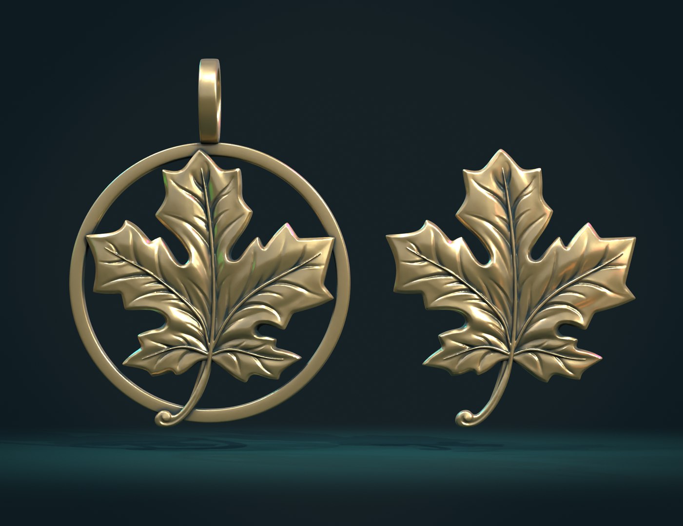 3D Model Maple Leaf Printable - TurboSquid 1850209