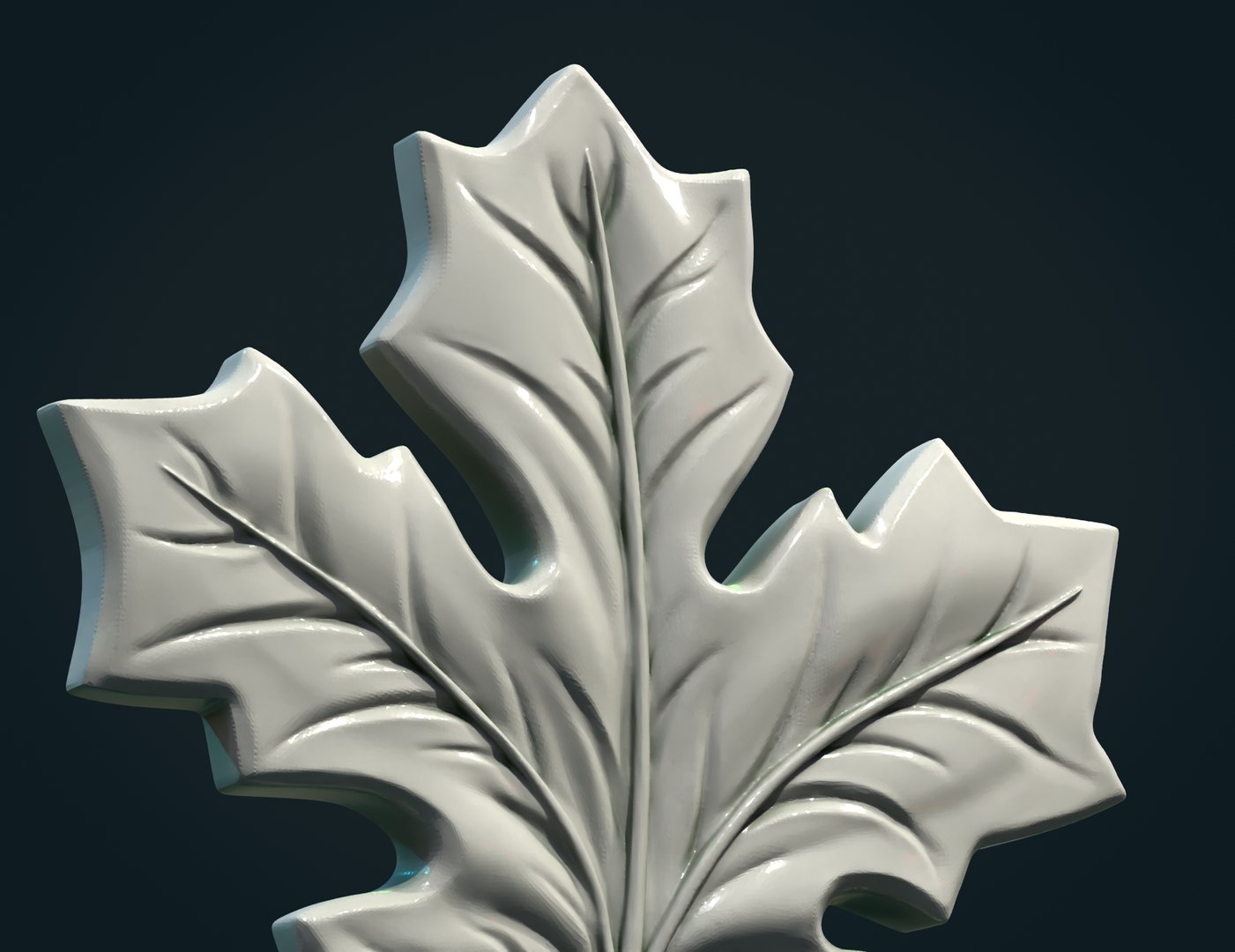 3D Model Maple Leaf Printable - TurboSquid 1850209