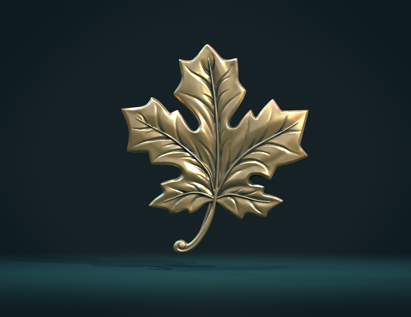 3D Model Maple Leaf Printable - TurboSquid 1850209