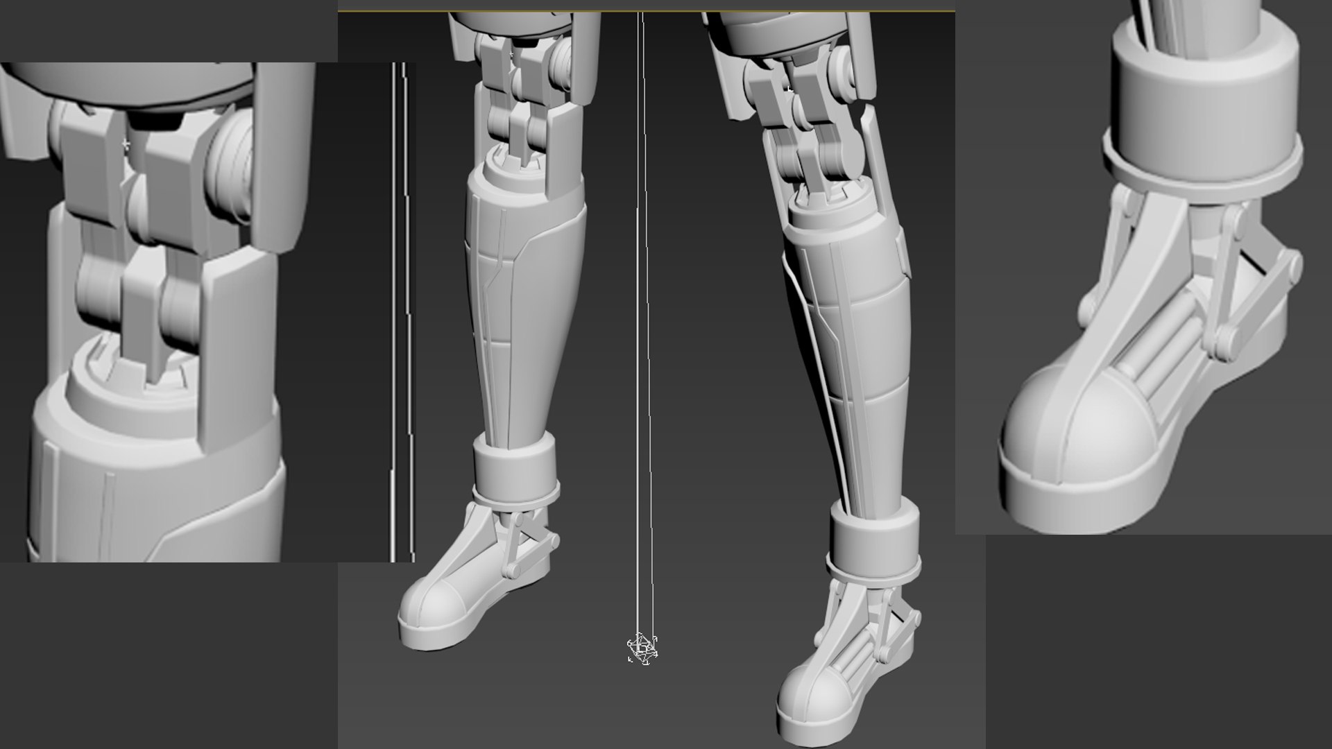 Steampunk Robot Woman 3D Model - TurboSquid 2080241