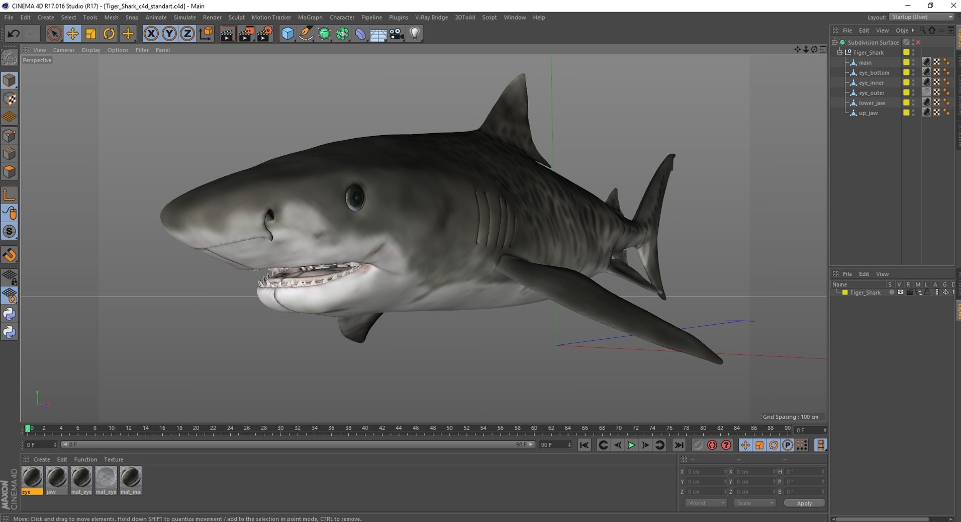 Tiger Shark 3D - TurboSquid 2144473