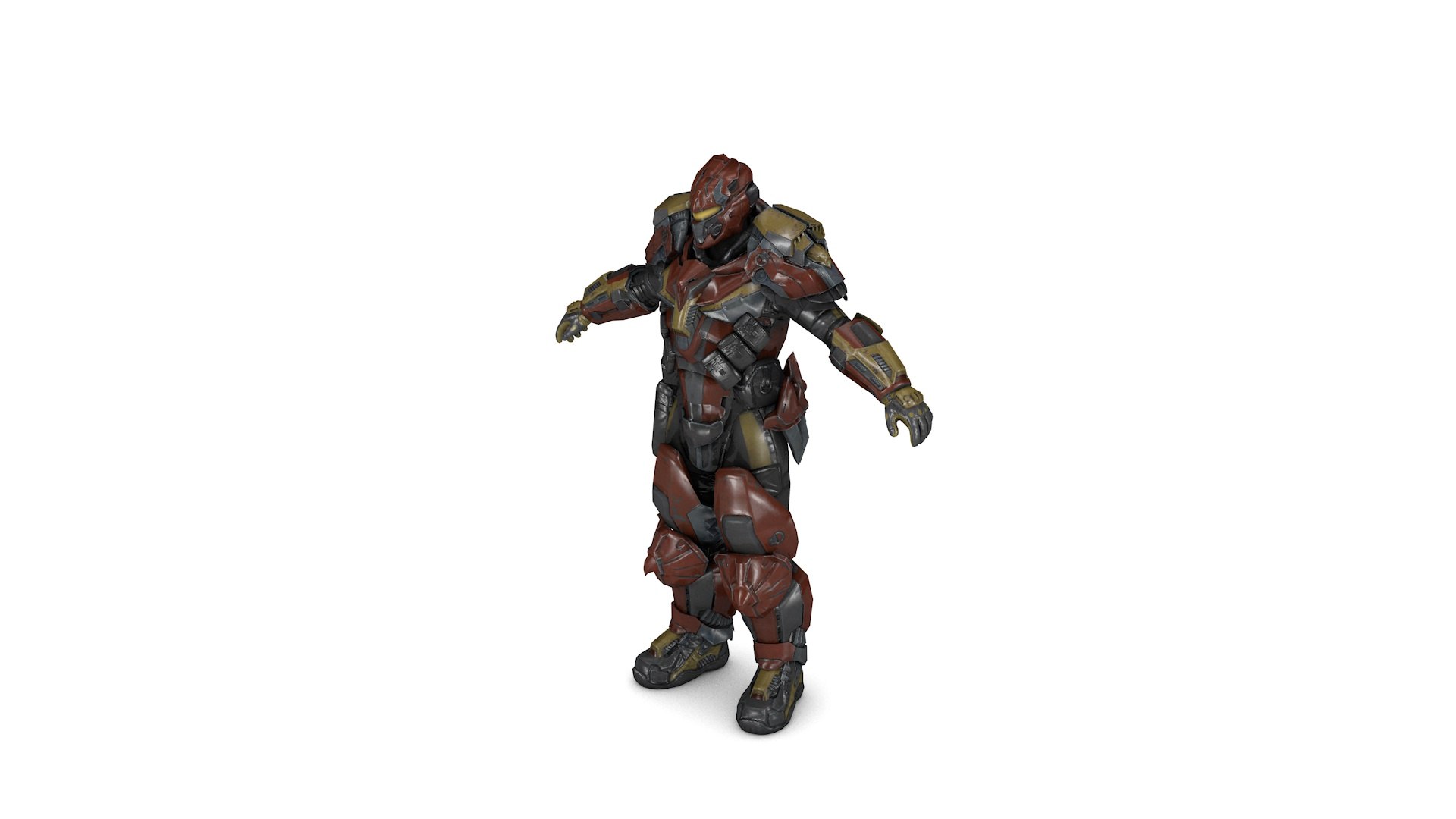 Space Soldier V2 Model - TurboSquid 2350505