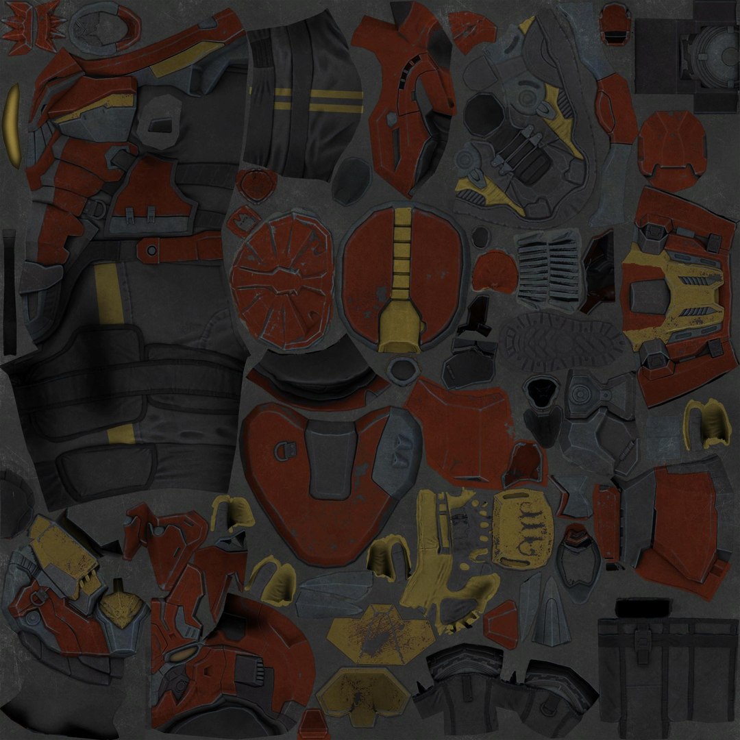 Space Soldier V2 Model - TurboSquid 2350505
